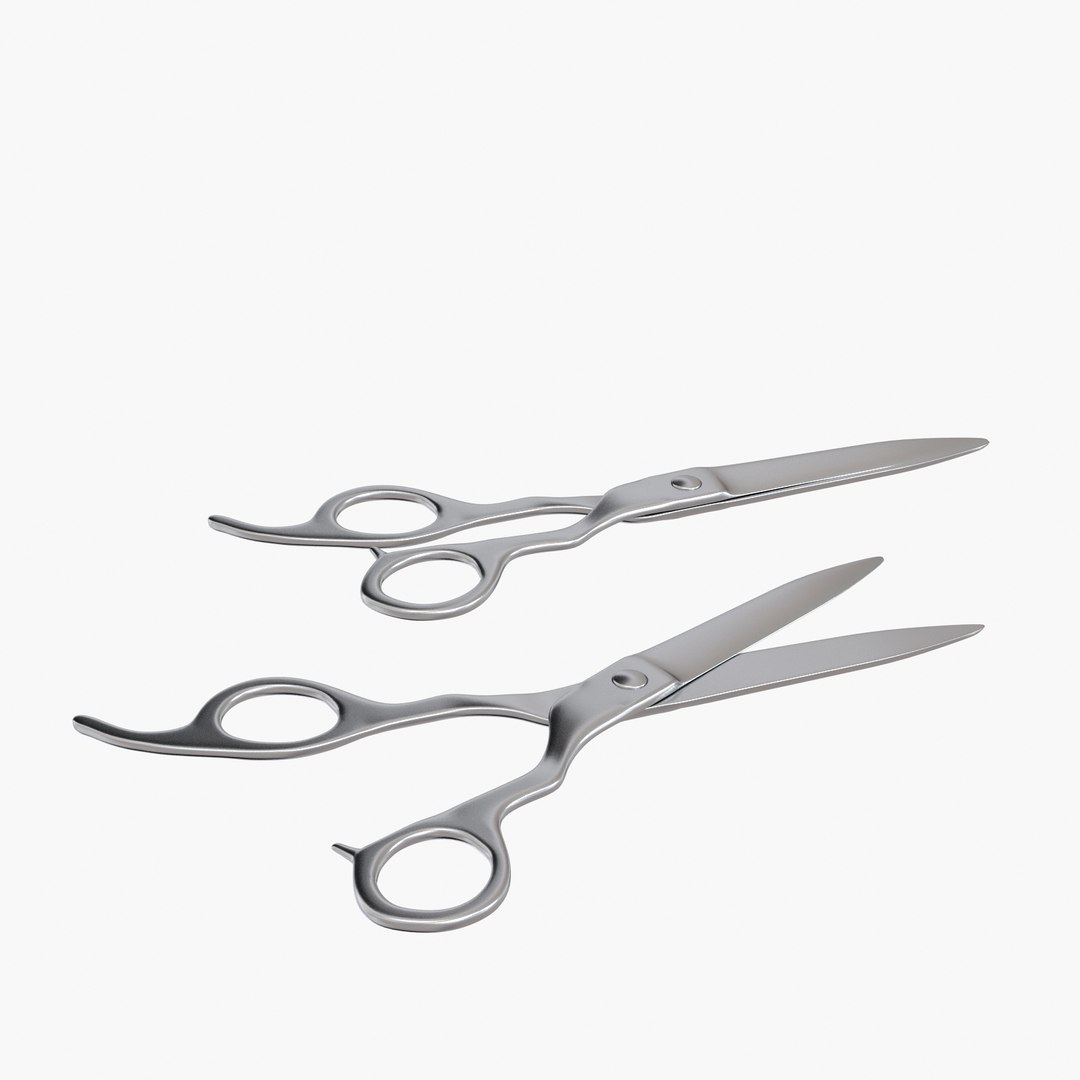 Kasho Metal Scissors 3D Model - TurboSquid 1274418