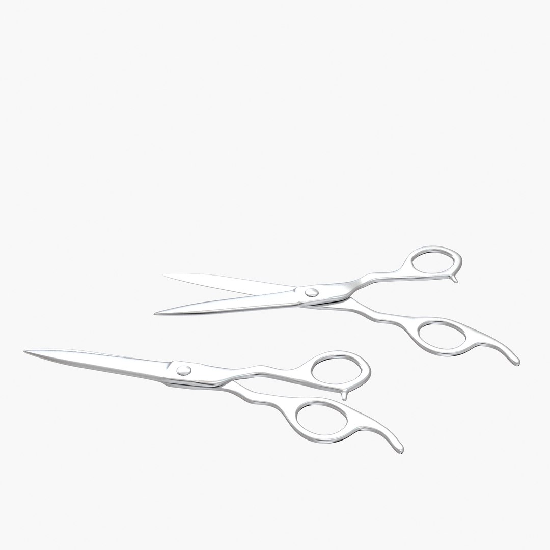 Kasho Metal Scissors 3D Model - TurboSquid 1274418