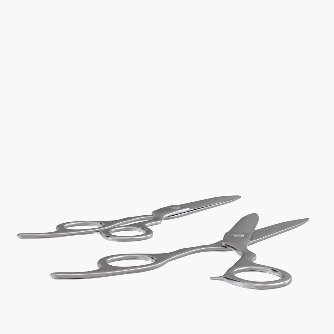 Kasho Metal Scissors 3D Model - TurboSquid 1274418