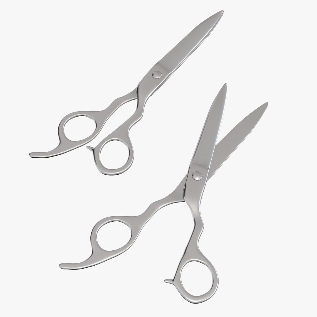 Kasho Metal Scissors 3D Model - TurboSquid 1274418