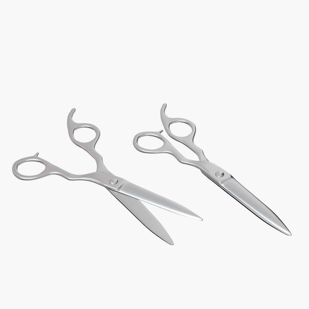 Kasho Metal Scissors 3D Model - TurboSquid 1274418