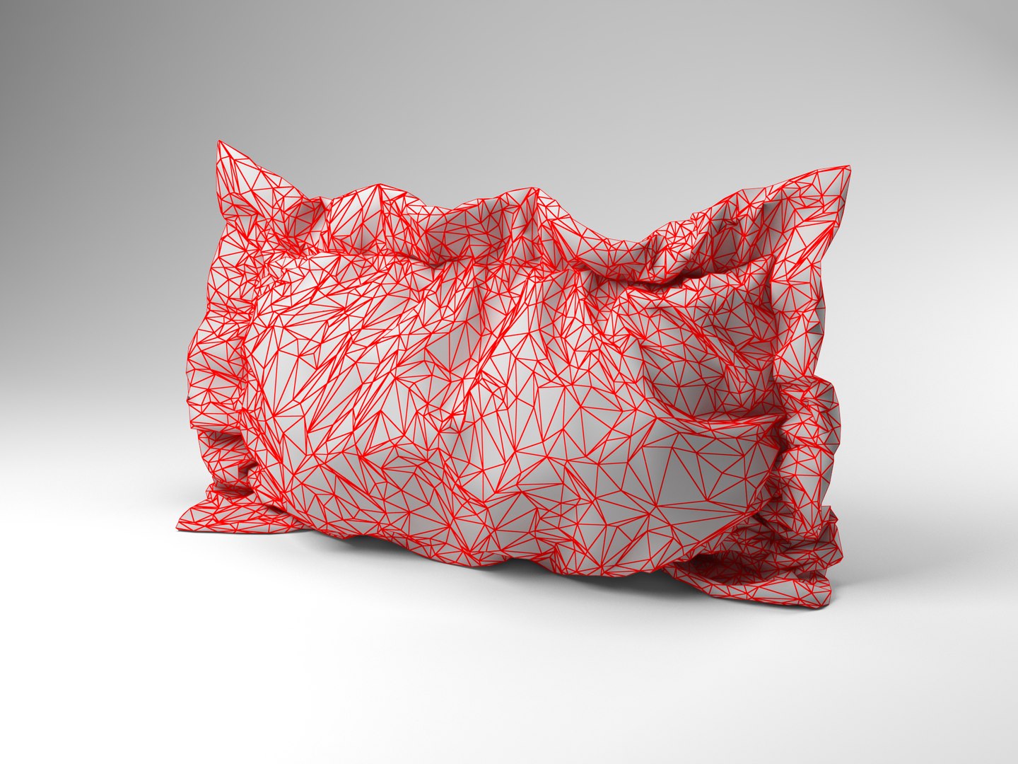 HQ Crumpled pillow 3D - TurboSquid 1864708