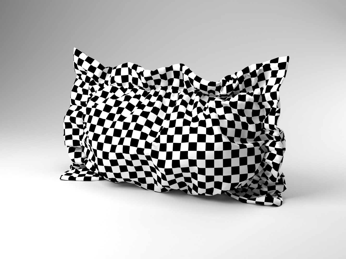 HQ Crumpled pillow 3D - TurboSquid 1864708