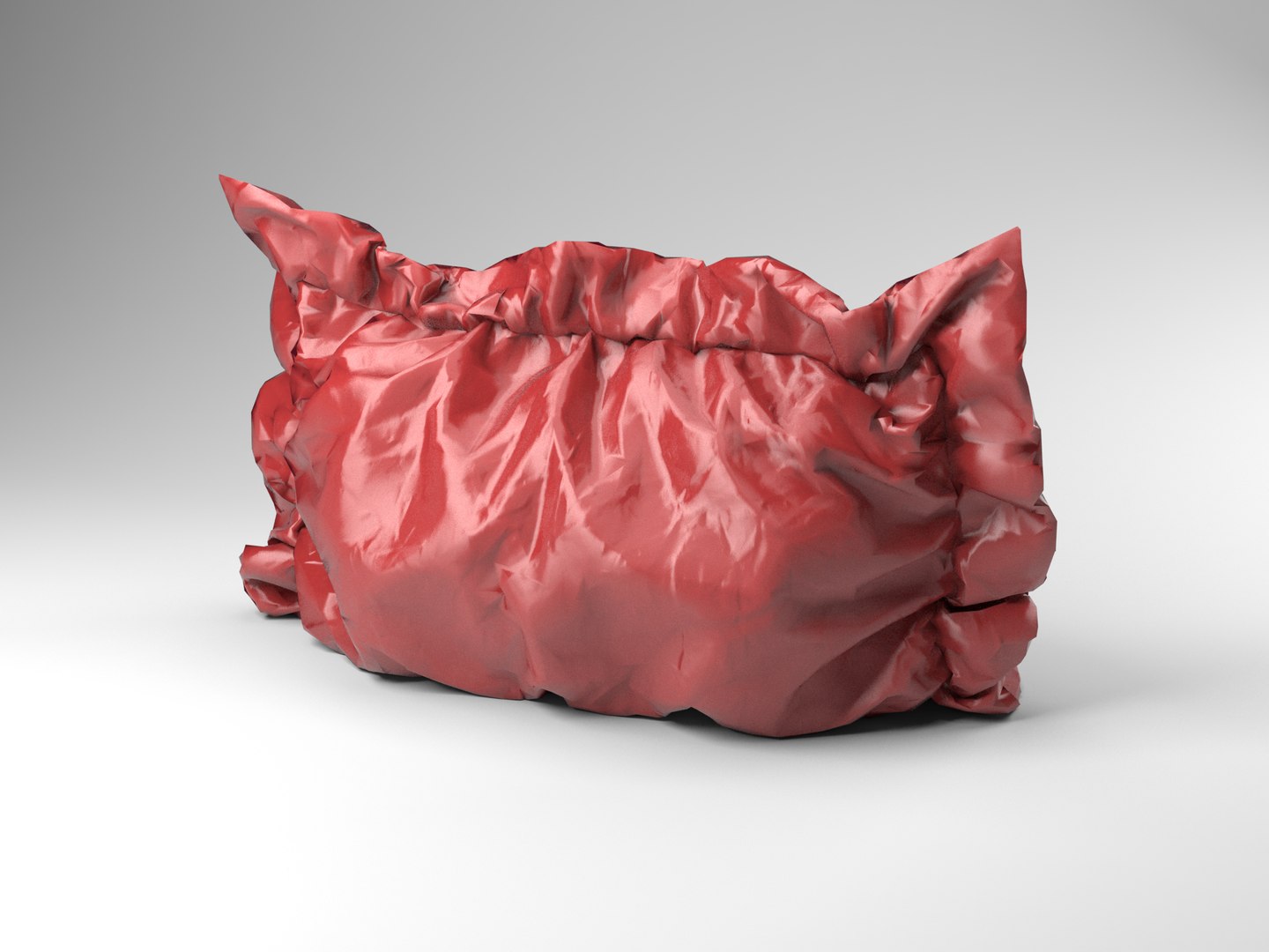 HQ Crumpled pillow 3D - TurboSquid 1864708