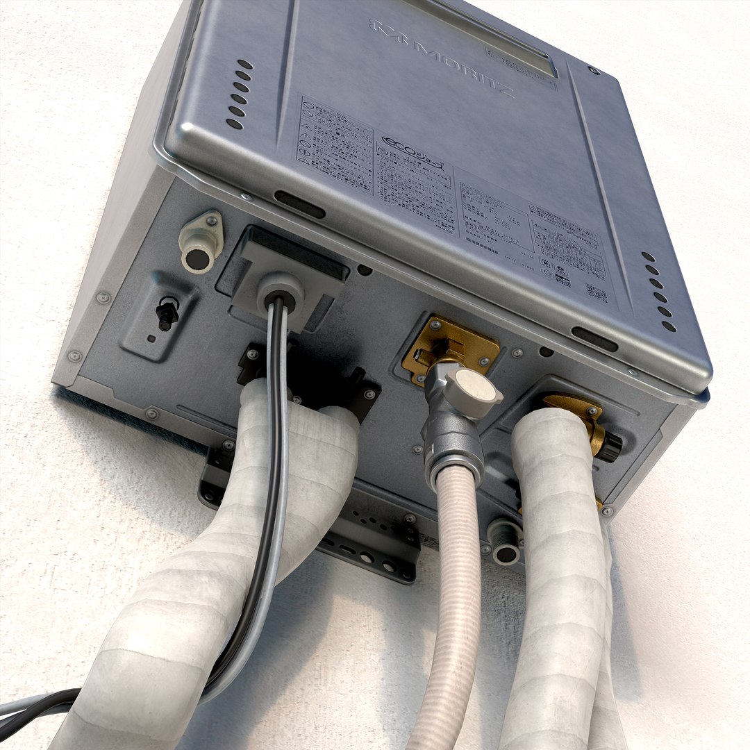 Japanese Boiler - GT-C2062 model - TurboSquid 2147993