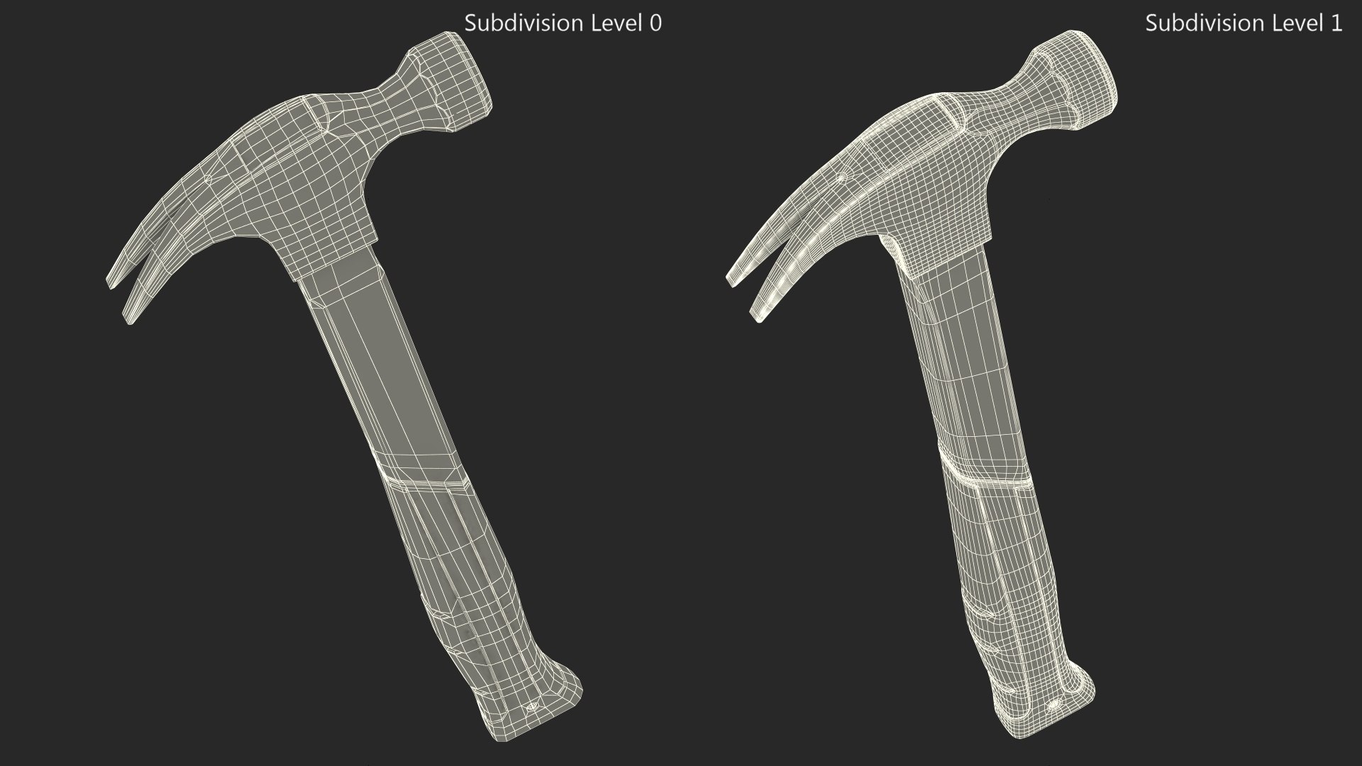 3D Hammer with Fiberglass Handle - TurboSquid 2118228