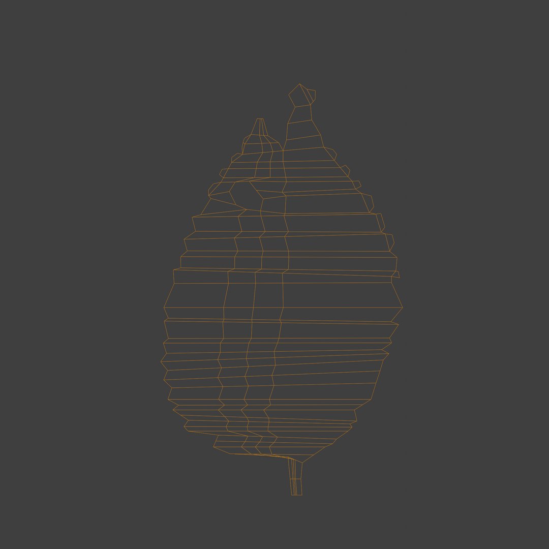 Low Poly Leaf 024 3D Model - TurboSquid 1852144