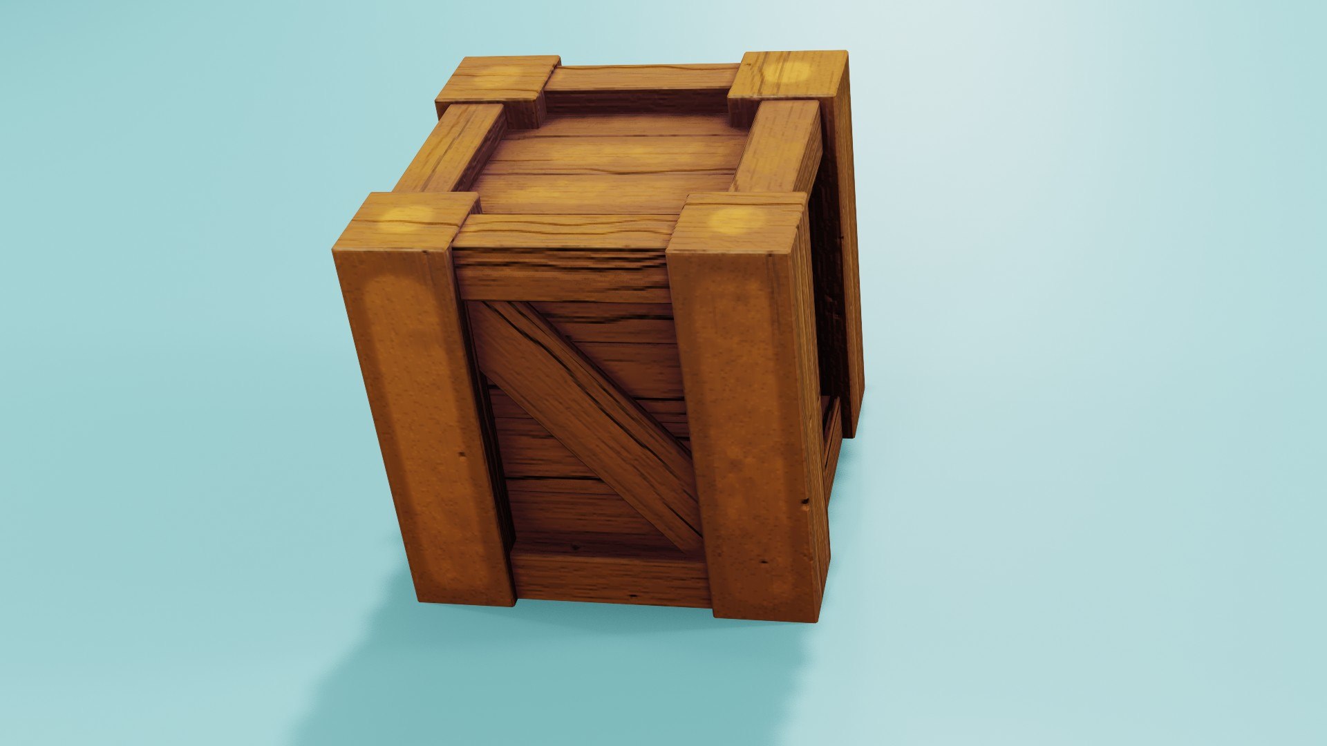 Free Stylized Box 3D Model - TurboSquid 2279155