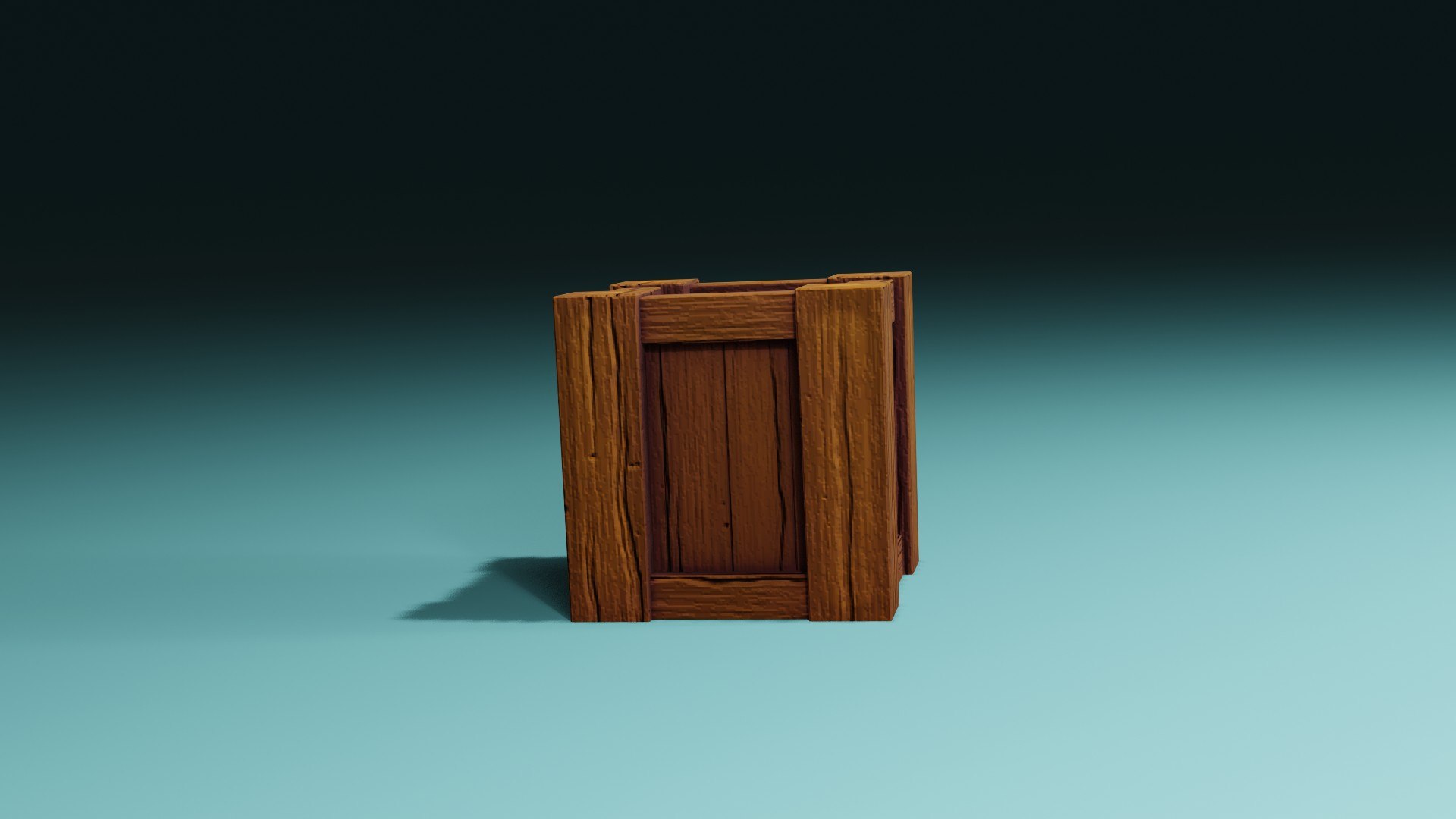 Free Stylized Box 3D Model - TurboSquid 2279155