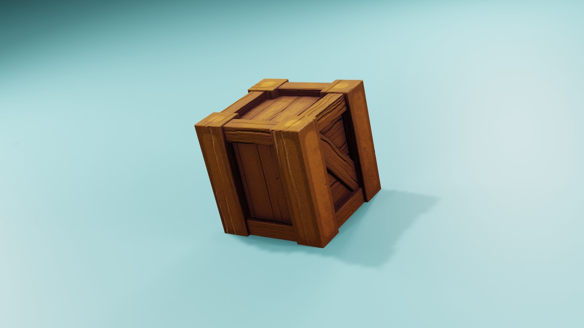 Free Stylized Box 3D Model - TurboSquid 2279155