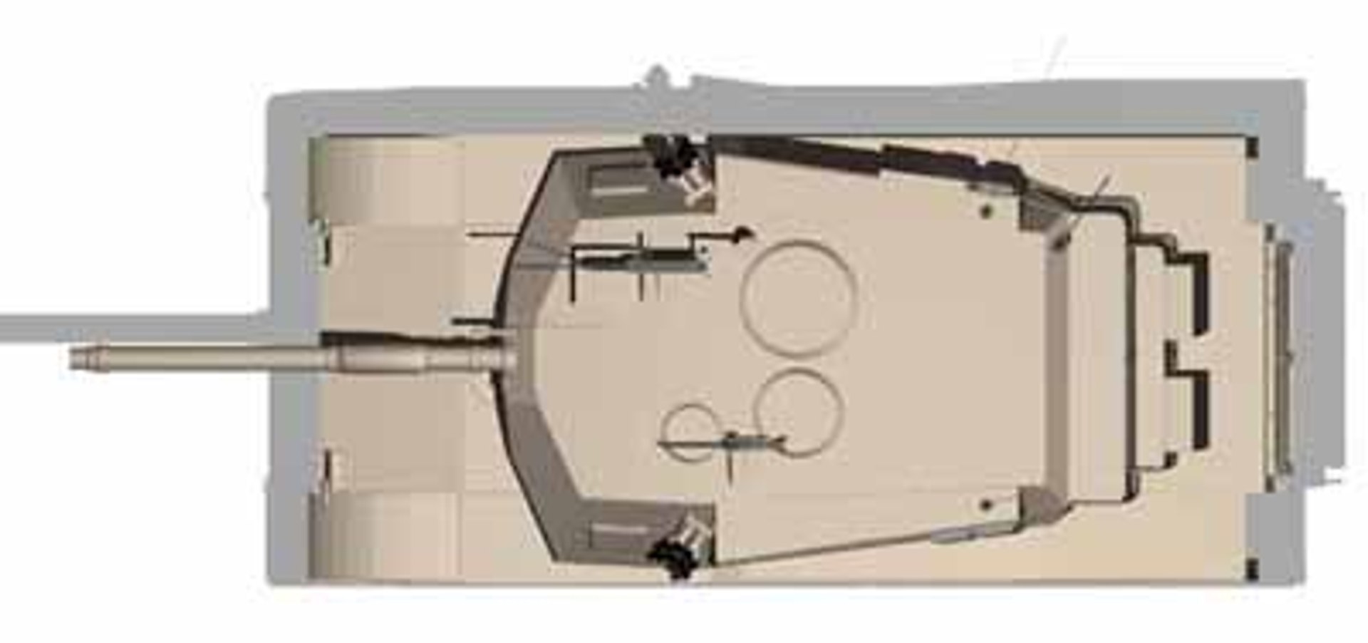 3d M1a1 Abrams Tank Model