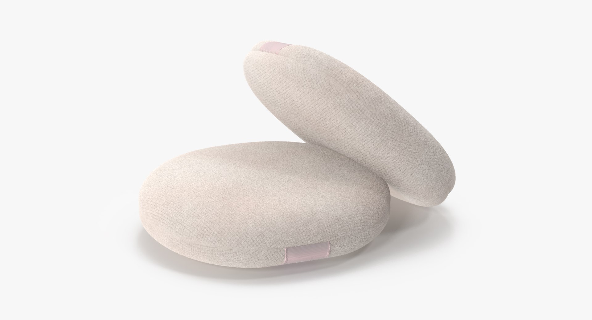 3d Powder Puff Model