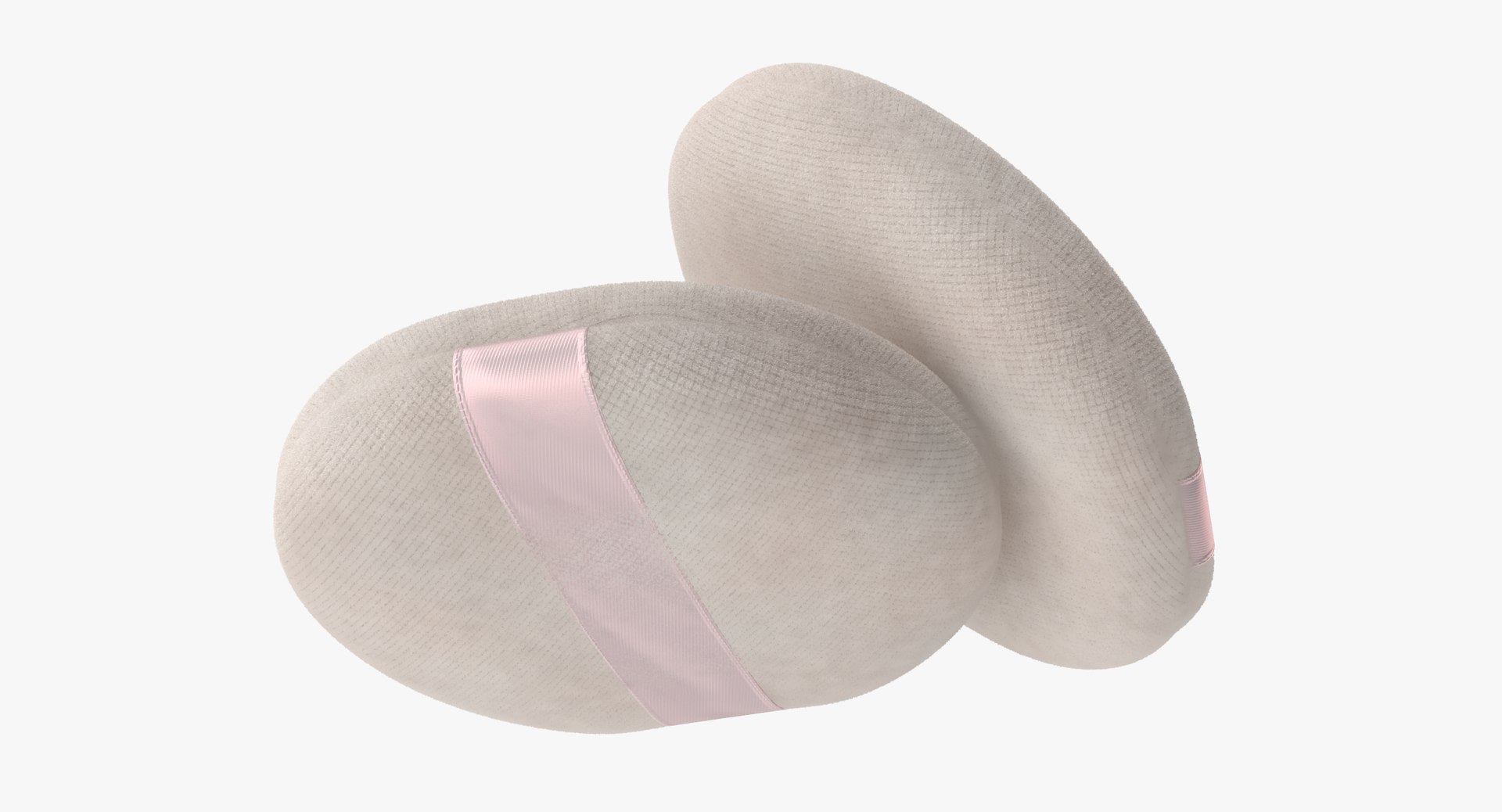 3d Powder Puff Model