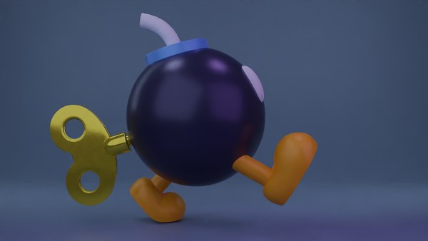 3D Bob-omb model - TurboSquid 2033285