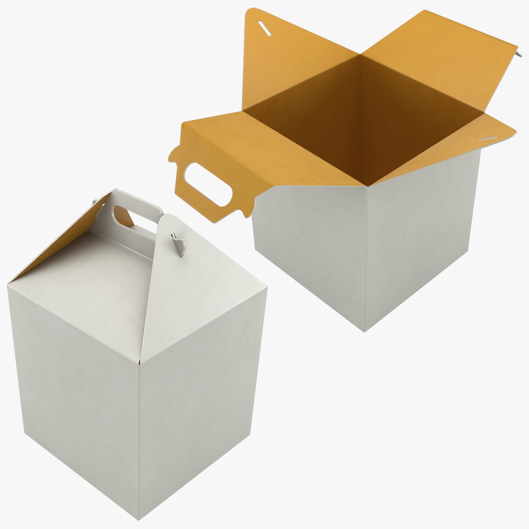 Food Box 03 Set 3D - TurboSquid 1785989
