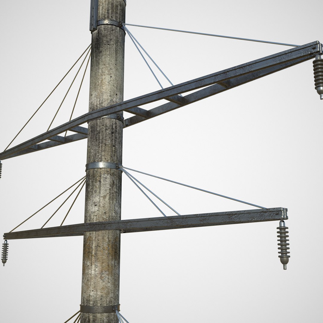 3d Model Power Line