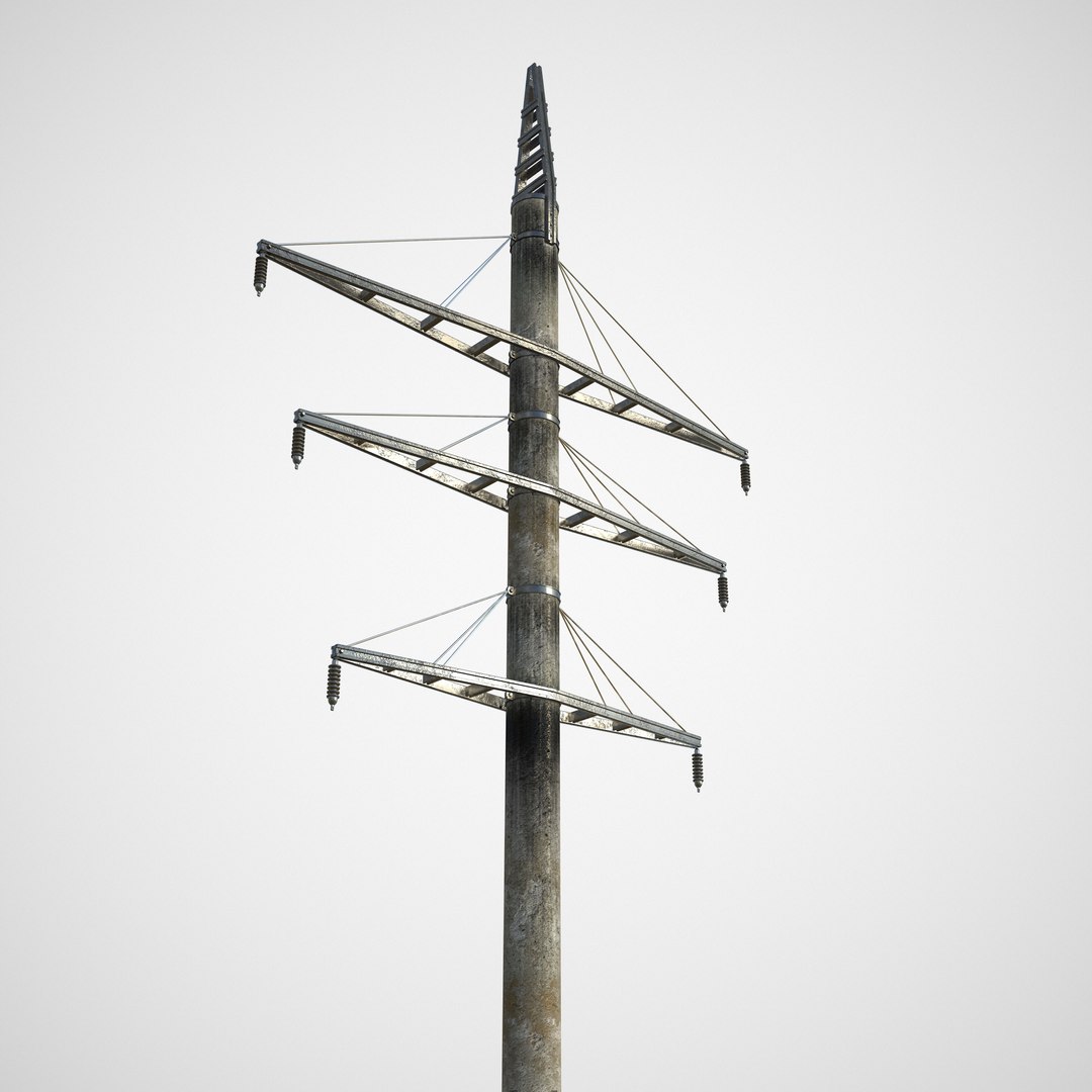 3d Model Power Line