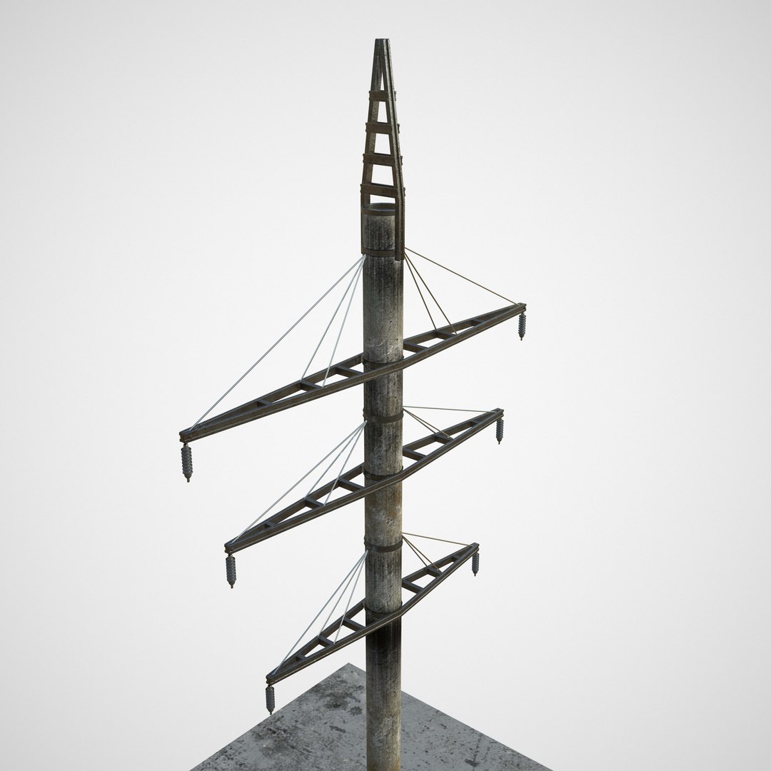 3d Model Power Line