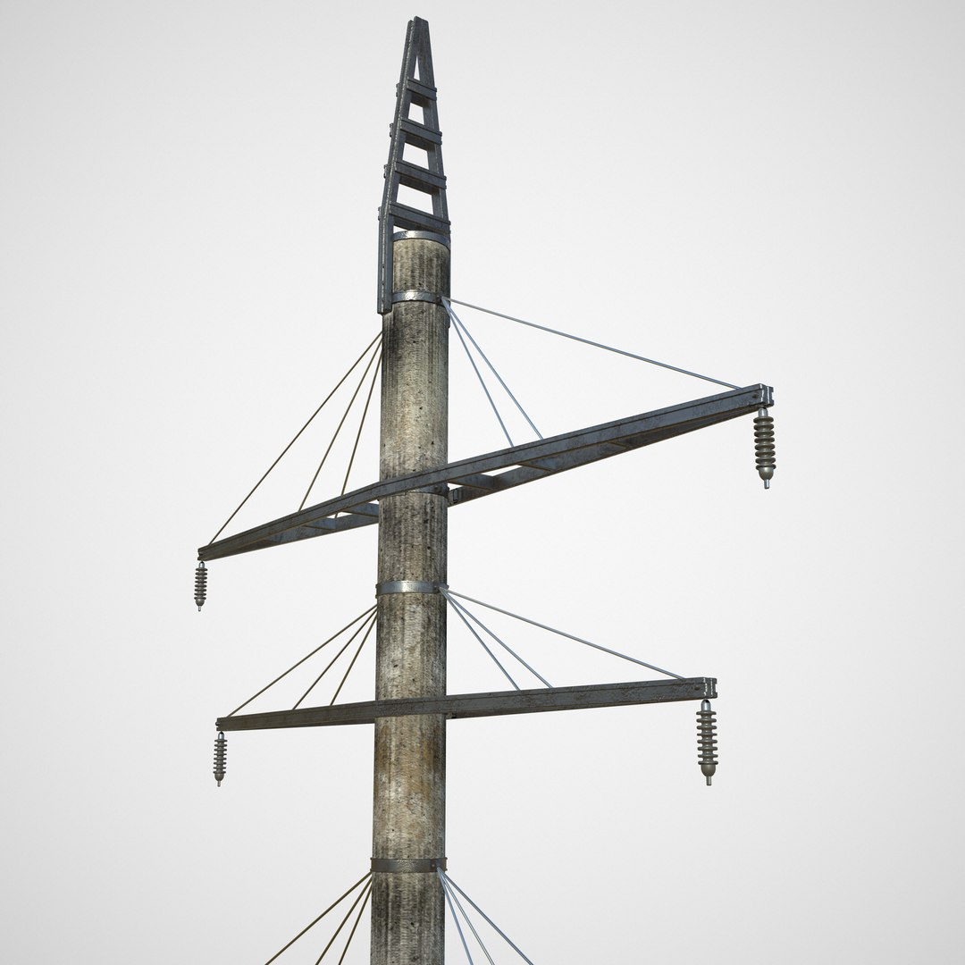3d Model Power Line