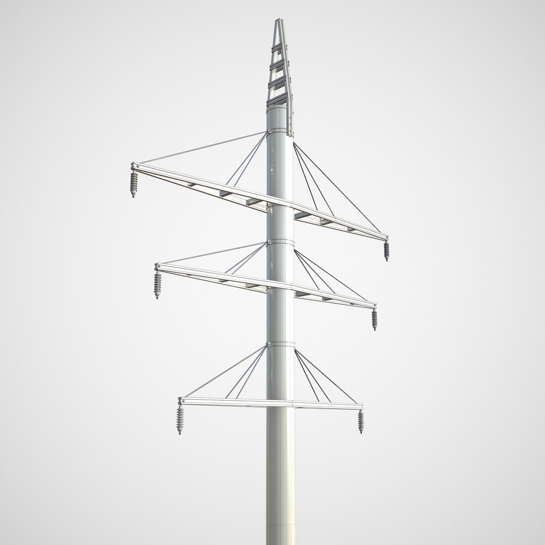 3d Model Power Line