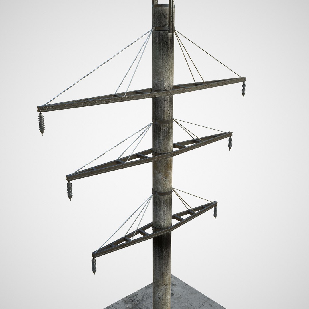 3d Model Power Line