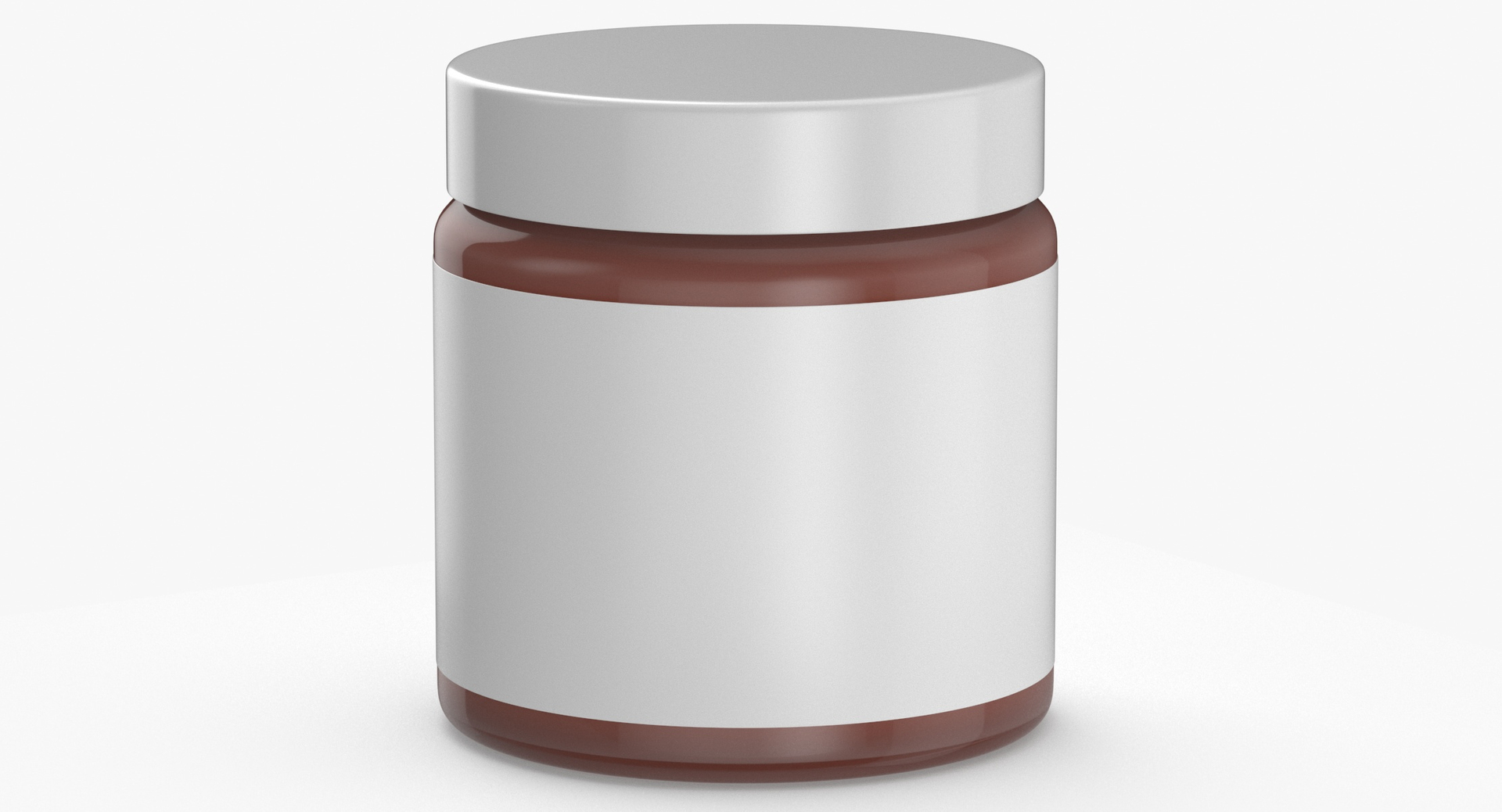 3D Amber Bottle Containers Part 01 Type 01 Blank And Generic Label ...