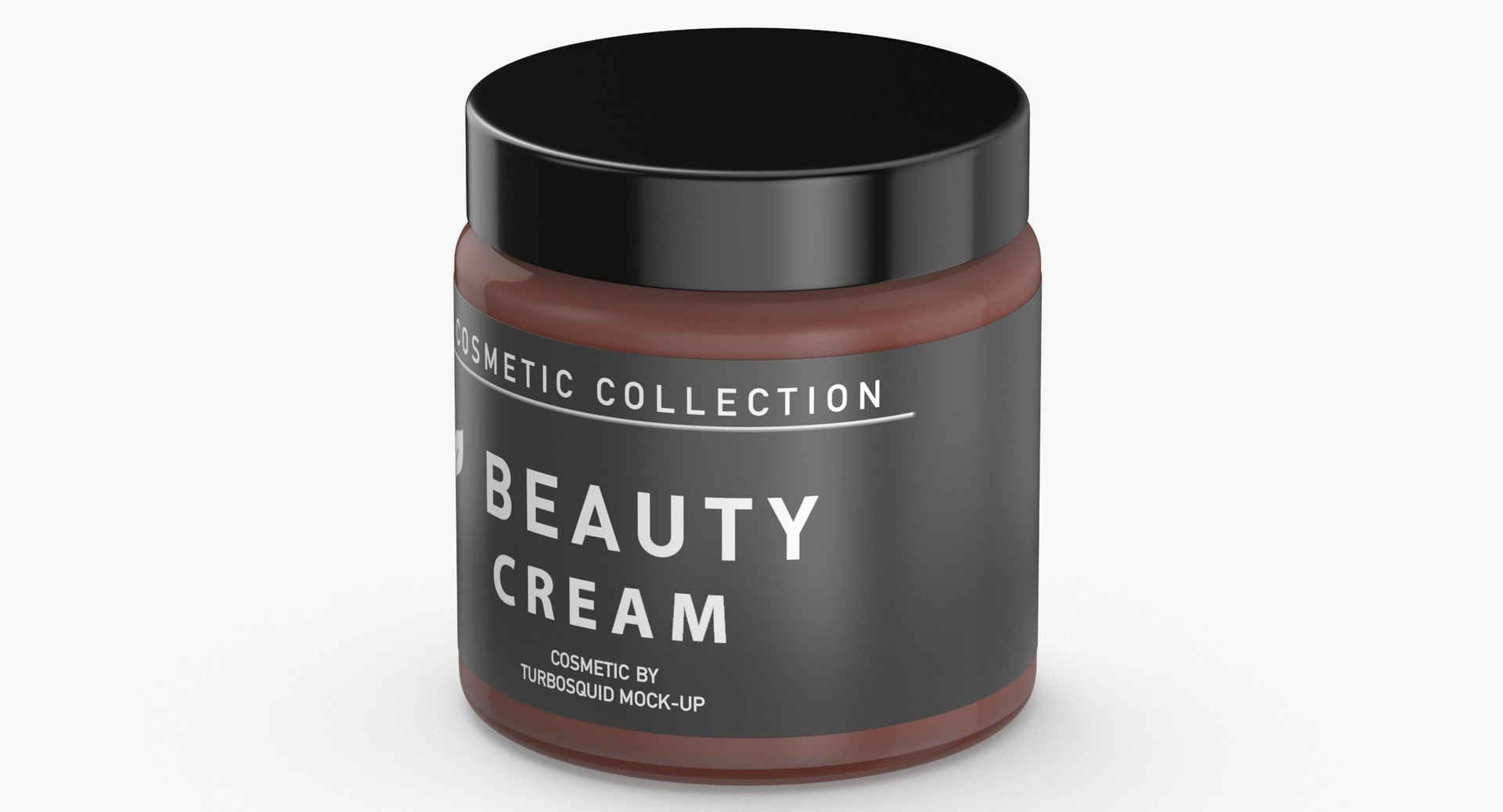 3D Amber Bottle Containers Part 01 Type 01 Blank And Generic Label ...