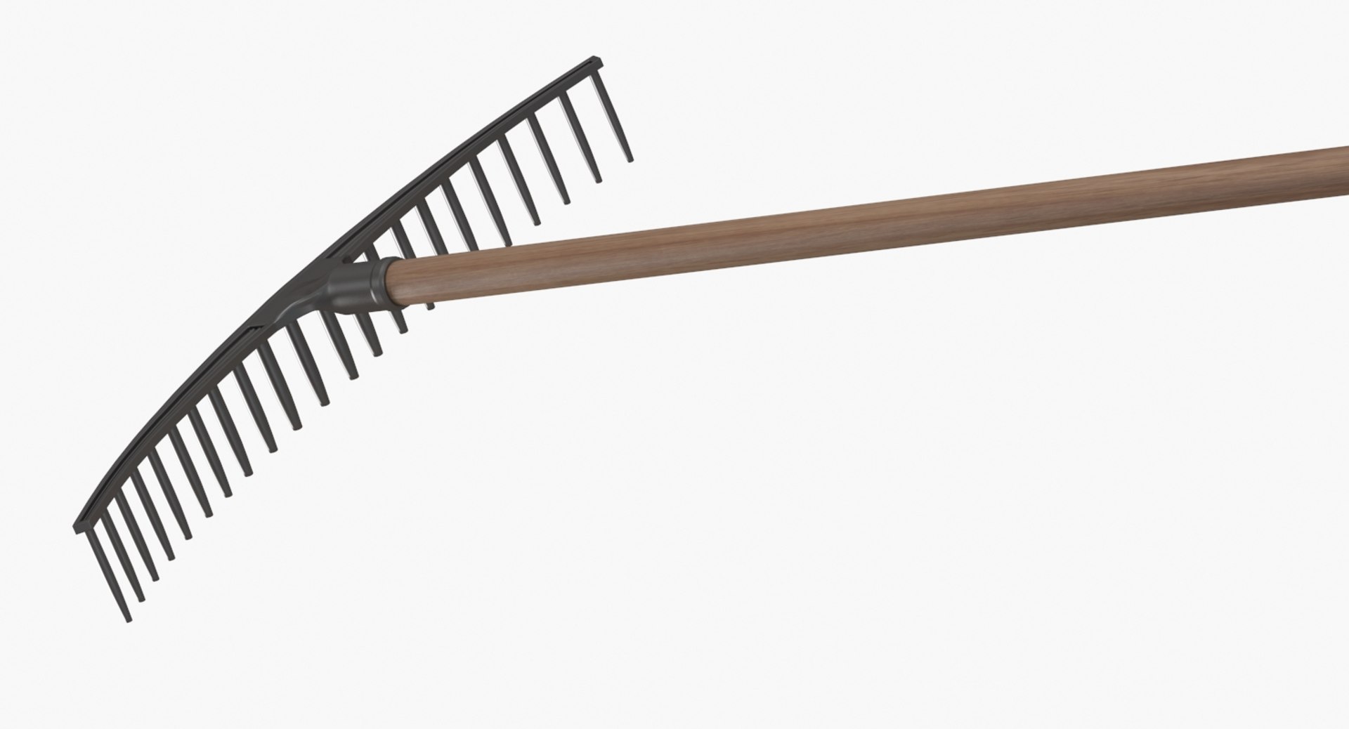 3D Plastic Rake - TurboSquid 1384614