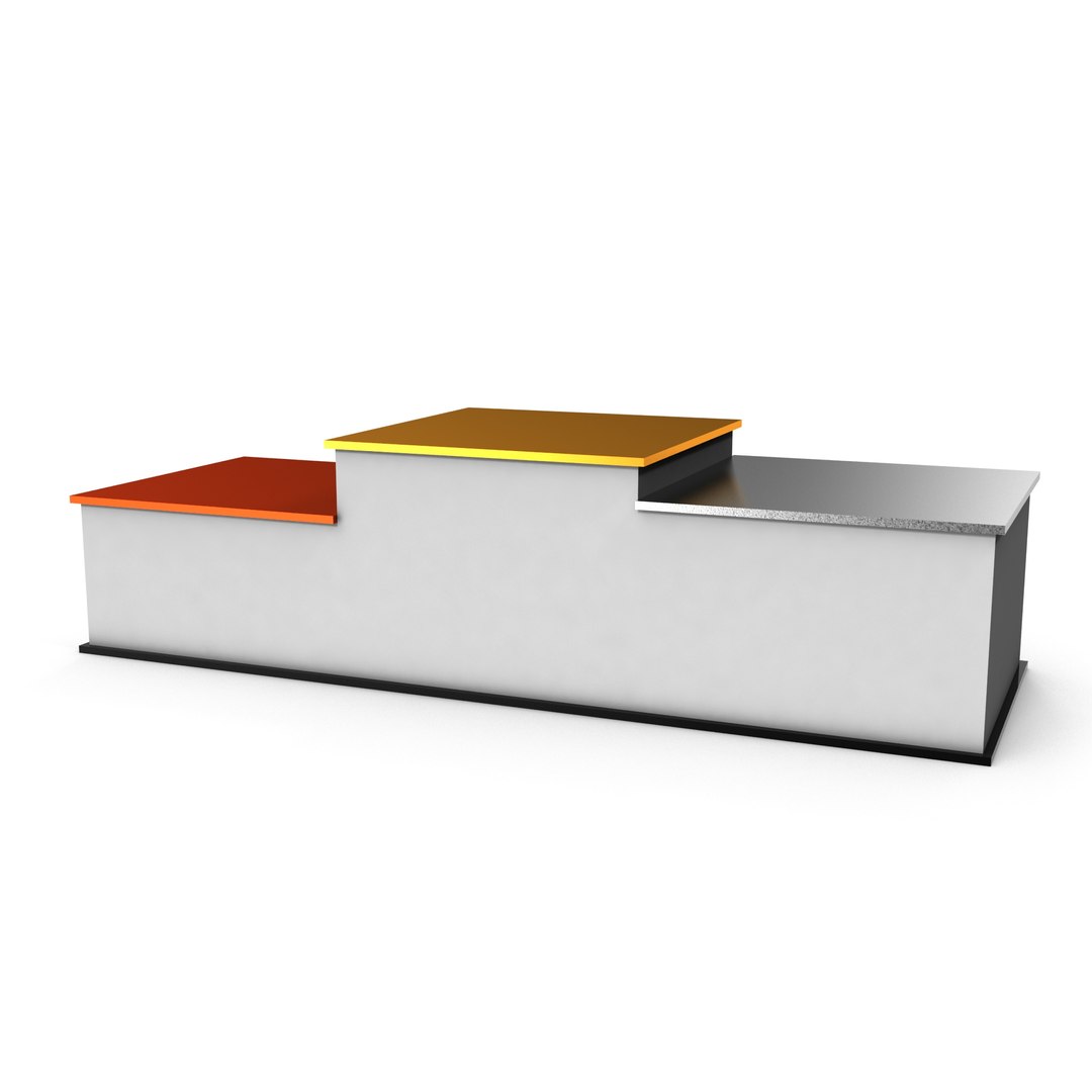 Winner Podium 3D Model - TurboSquid 1752875