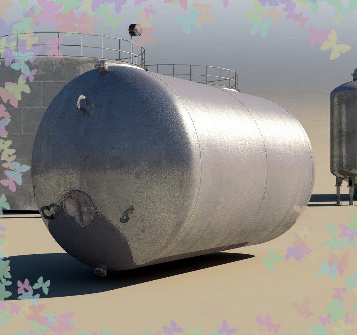 Industrial Capacity 3D Model - TurboSquid 1312489