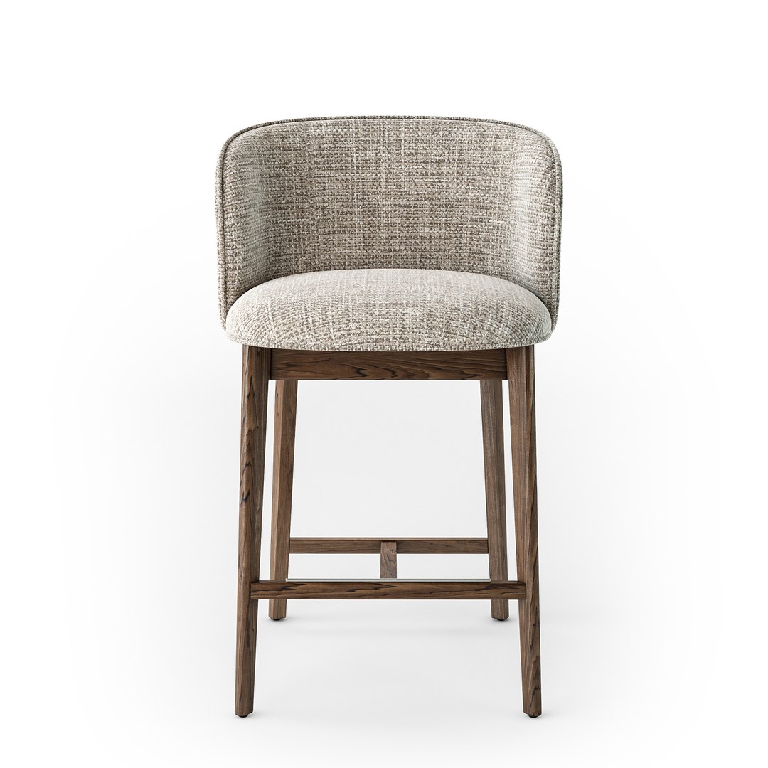 Calligaris Abrey Wood Stool 3D Model - TurboSquid 1788348