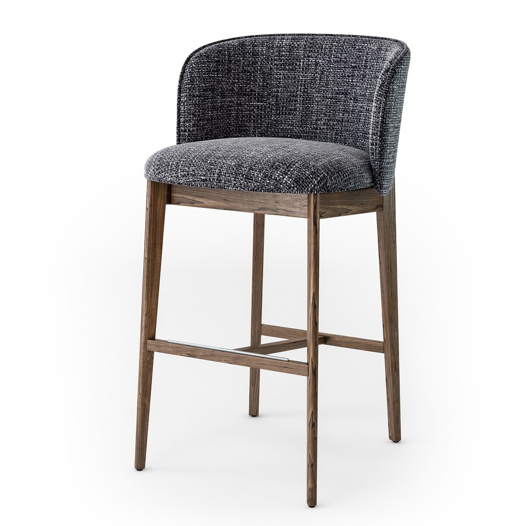 Calligaris Abrey Wood Stool 3D Model - TurboSquid 1788348