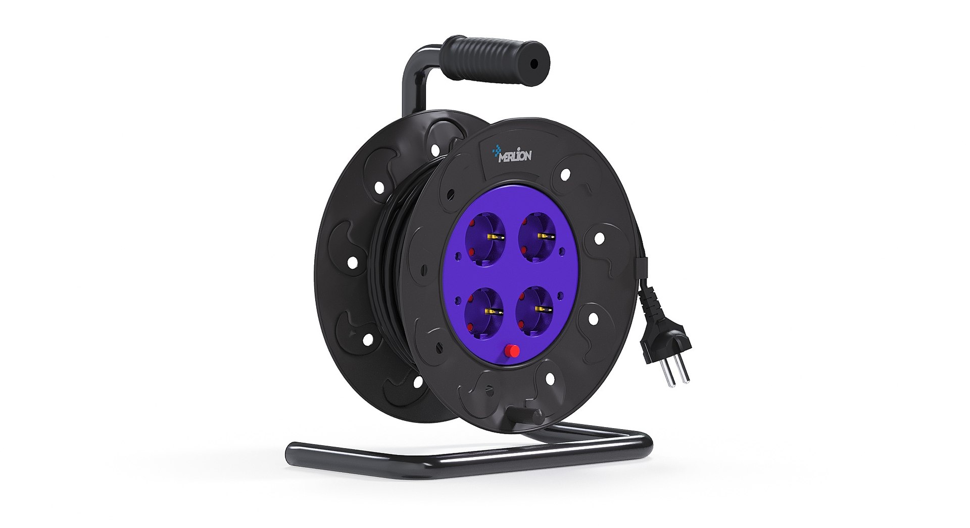 3D Electric extension 4x220 - TurboSquid 2073577