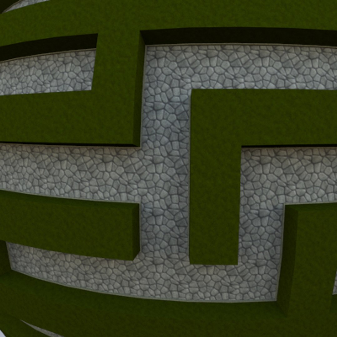 Sphere Hedge Maze Dxf