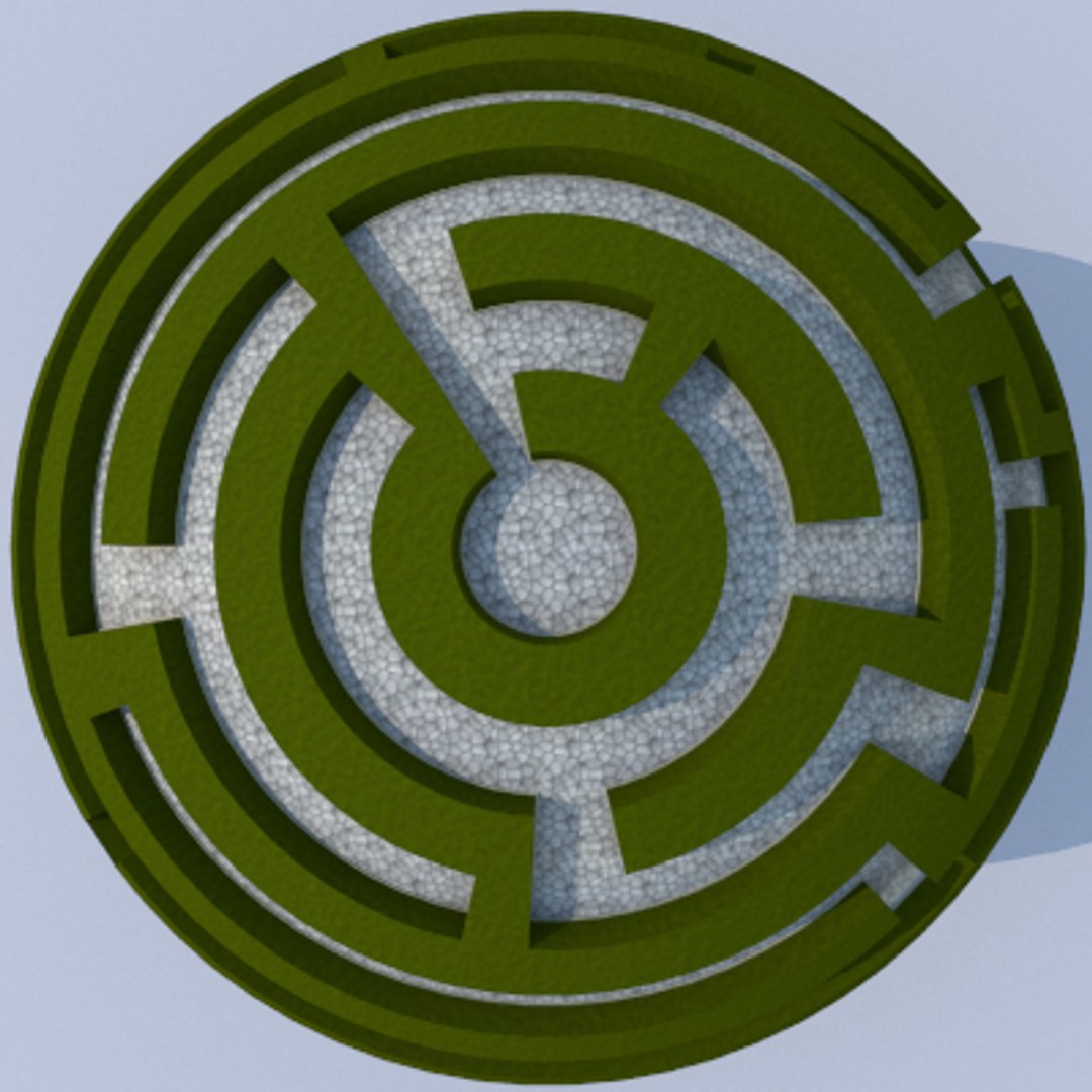 Sphere Hedge Maze Dxf