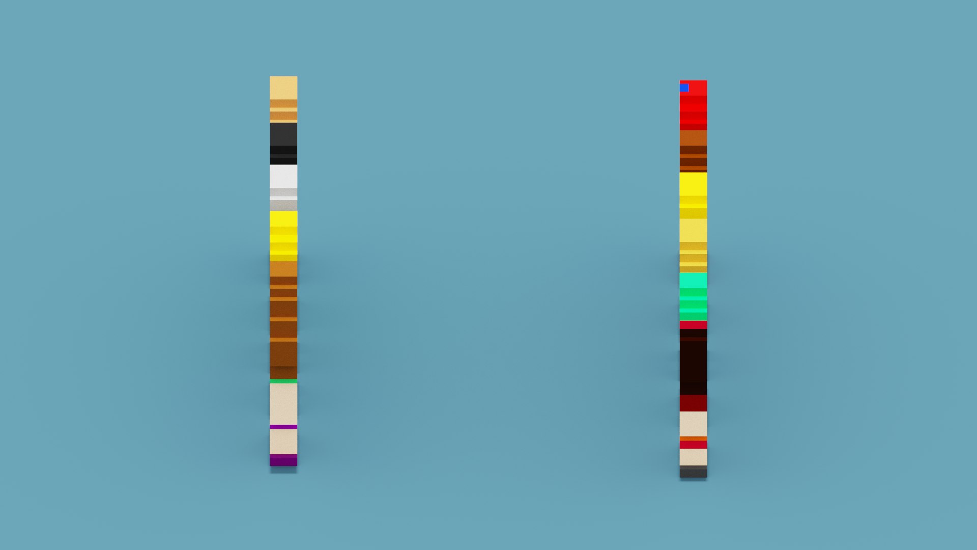 3D NFT Pixel Characters - TurboSquid 2025951