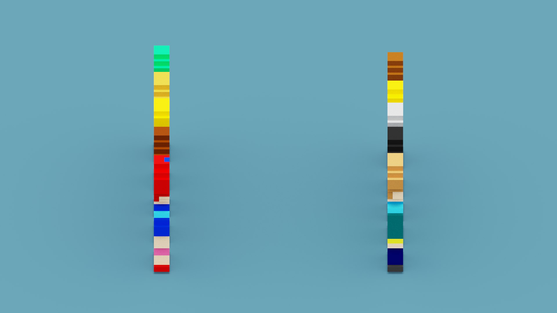 3D NFT Pixel Characters - TurboSquid 2025951