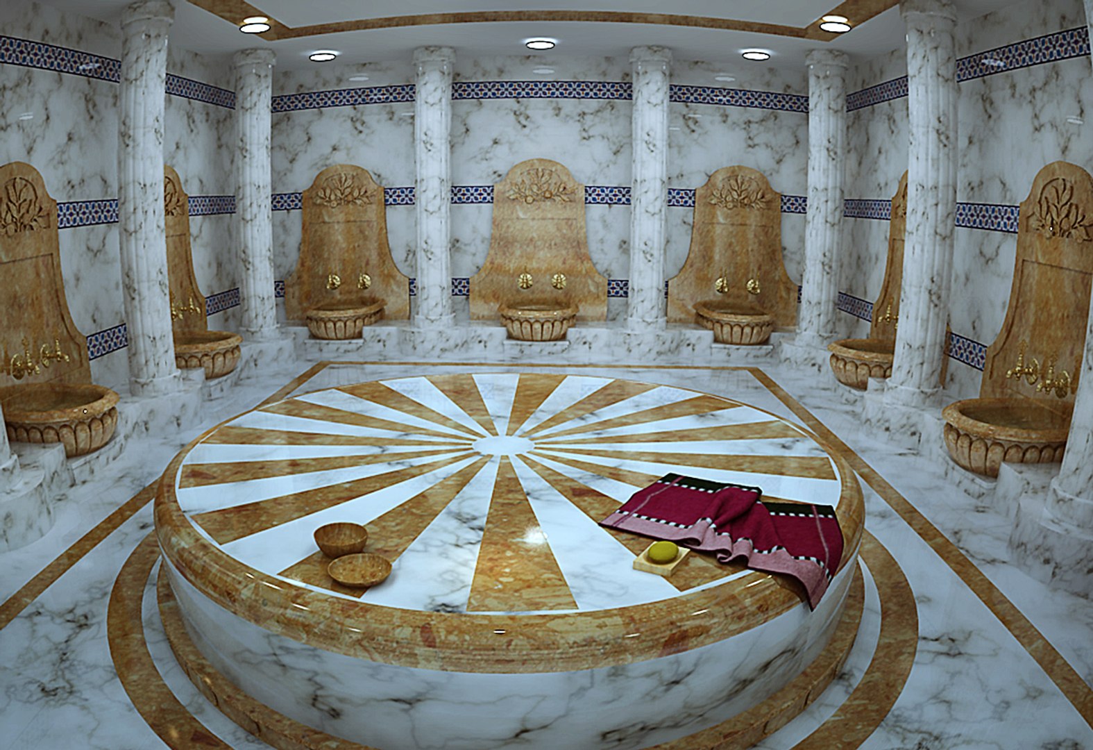 3d Bath Bathroom Hamam