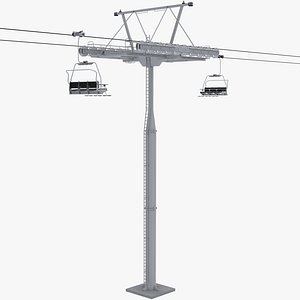 3D Cableway Models | TurboSquid