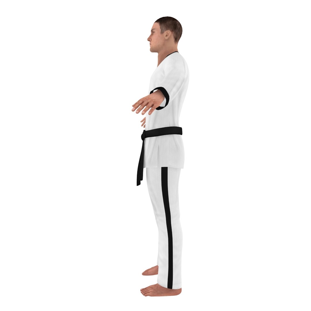 3D Model Taekwondo 1 - TurboSquid 1292289