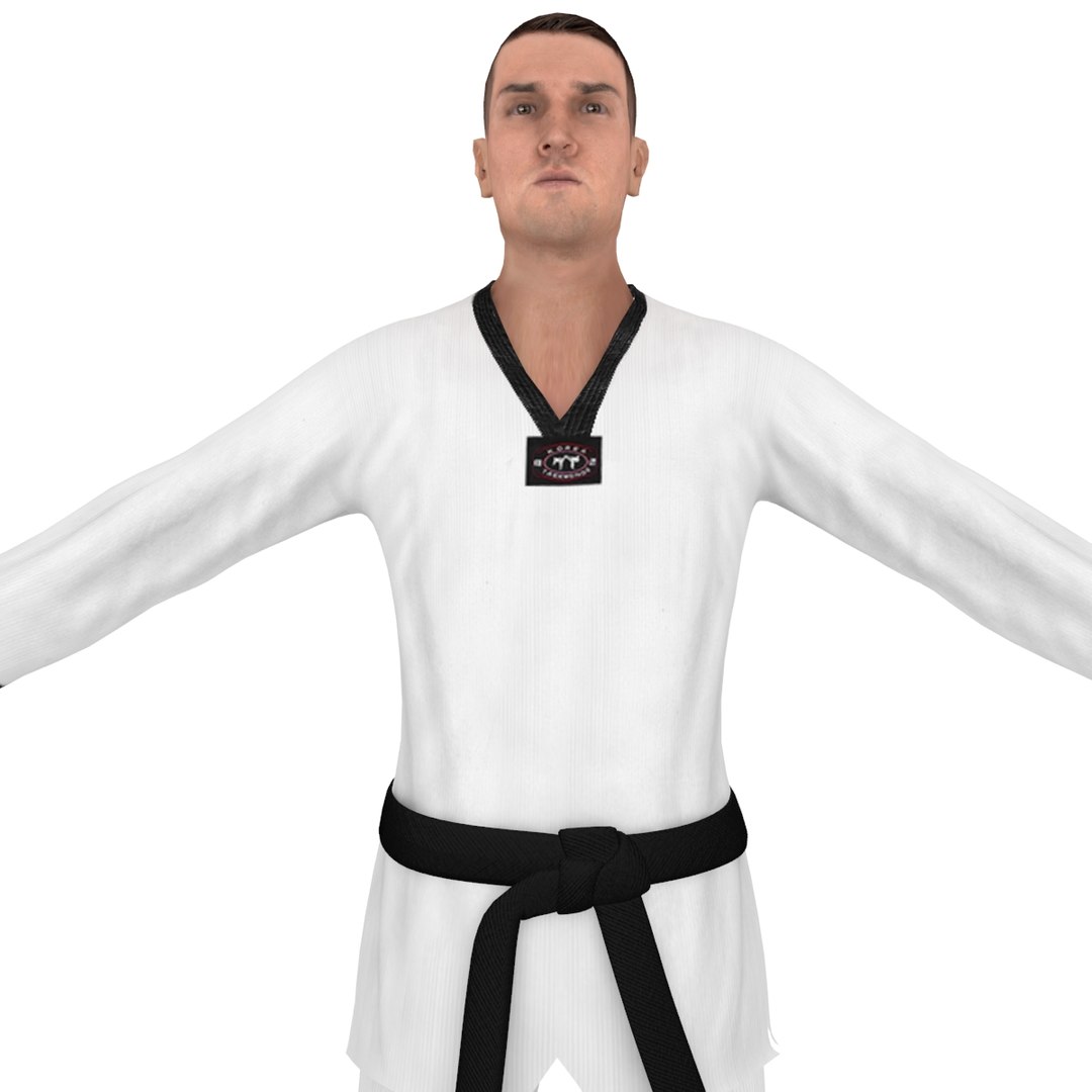 3D Model Taekwondo 1 - TurboSquid 1292289