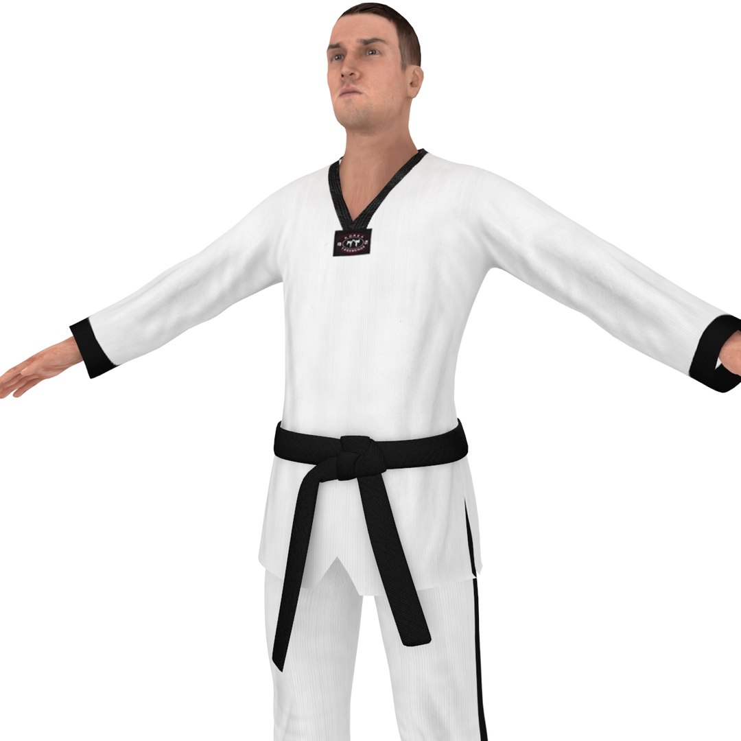 3D Model Taekwondo 1 - TurboSquid 1292289