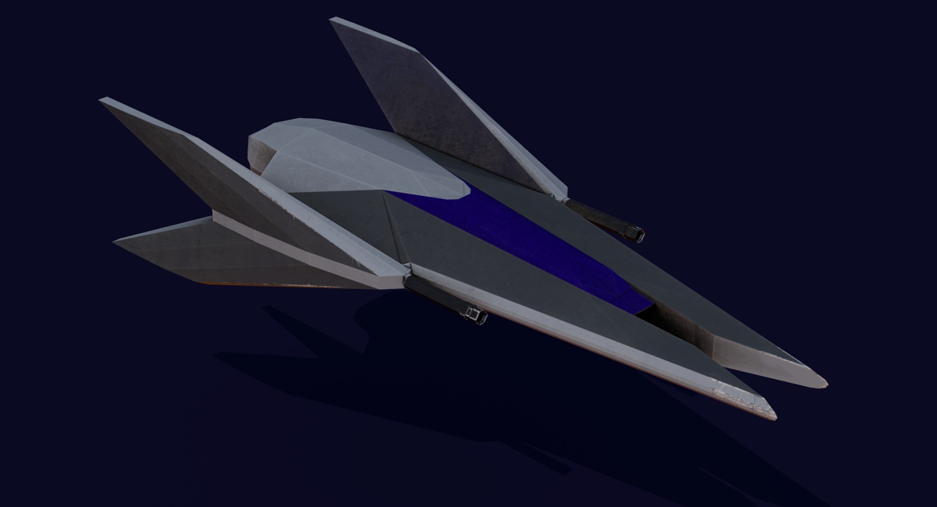 3D spacecraft games model - TurboSquid 1399404