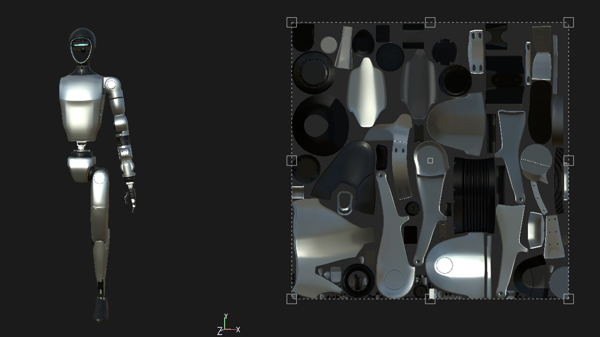 3D Unitree G1 Robot - TurboSquid 2387914