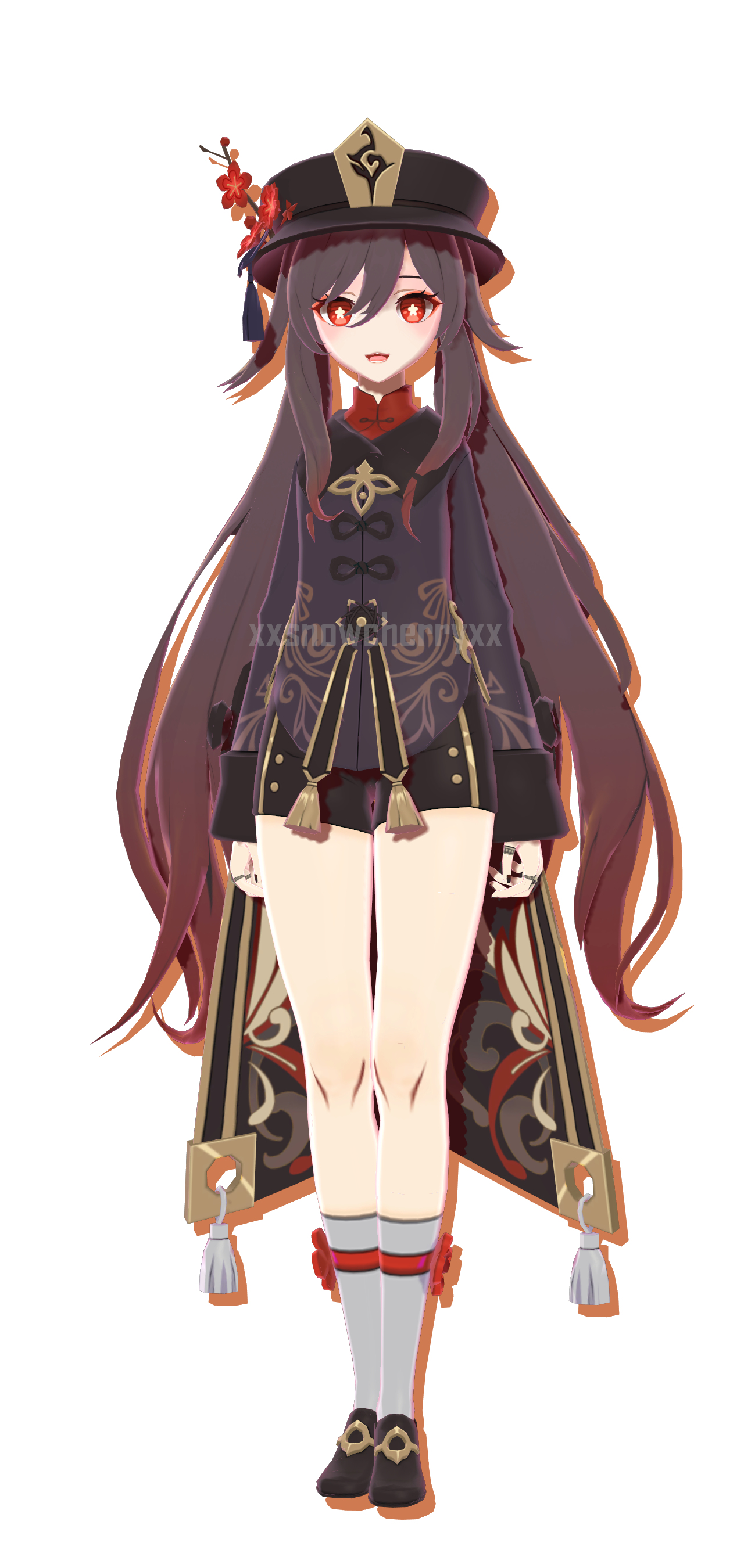 modelo 3d Hu Tao - Impacto de Genshin - TurboSquid 1837872