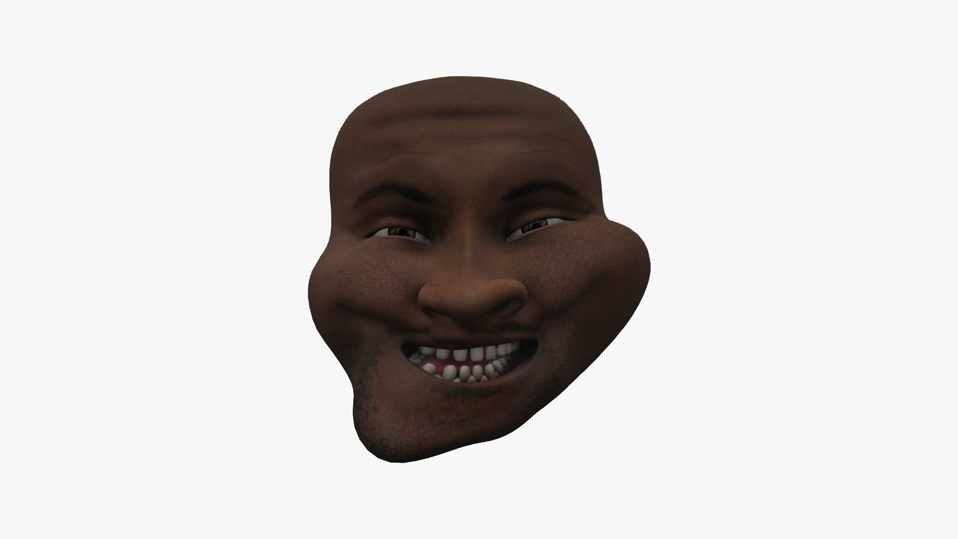 TRL-004 트롤 페이스 3D 모델 - TurboSquid 1899911