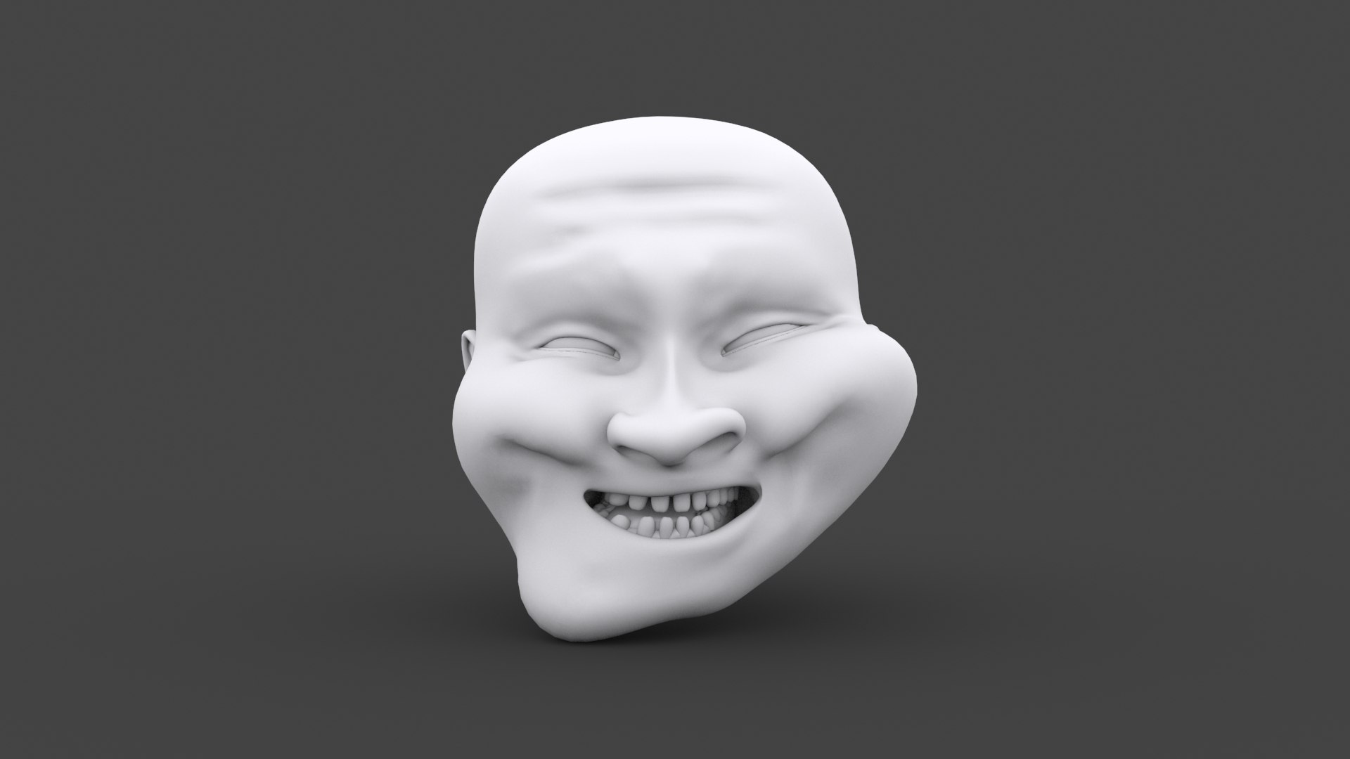 TRL-004 Troll Face 3D model - TurboSquid 1899911
