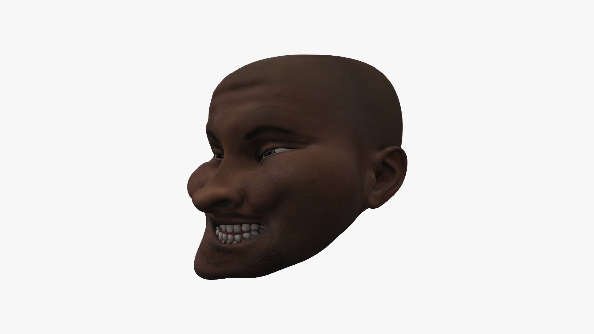 TRL-004 Troll Face 3D Model - TurboSquid 1899911
