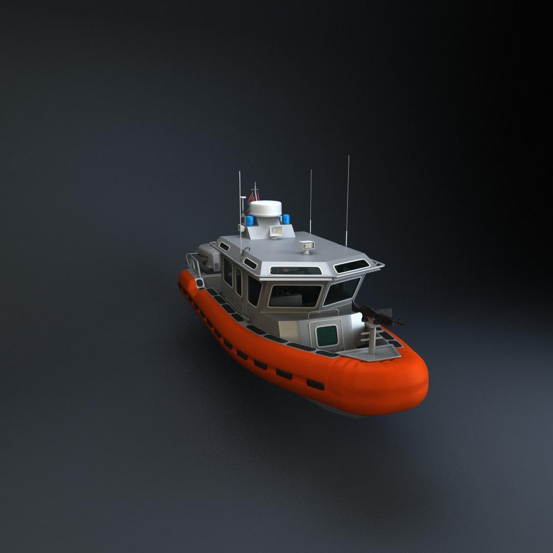 3d Model Defender Coast Guard Rb-s