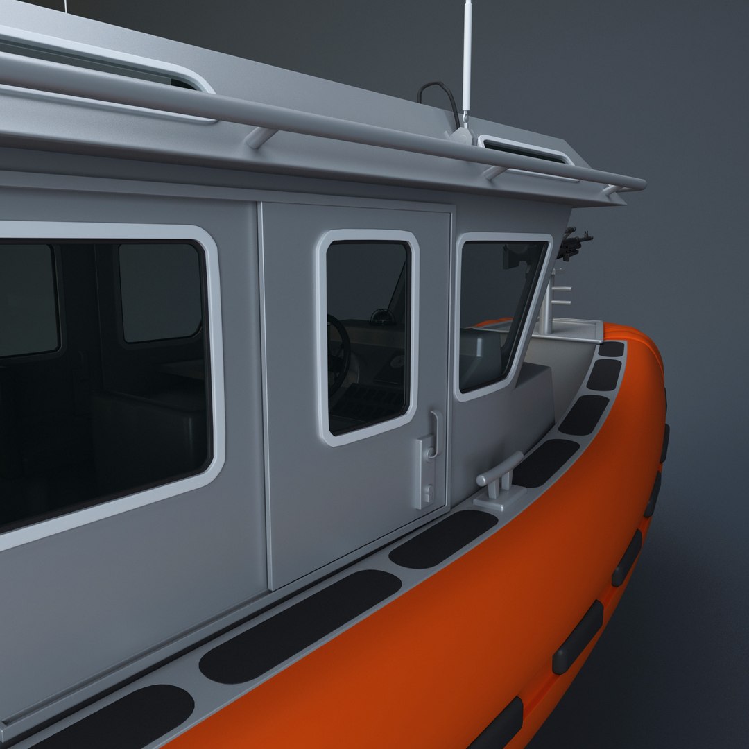 3d Model Defender Coast Guard Rb-s